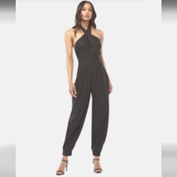 Pants & Jumpsuits | Nwt Crossover Top Onepiece Jumpsuit Ties Behind The ...